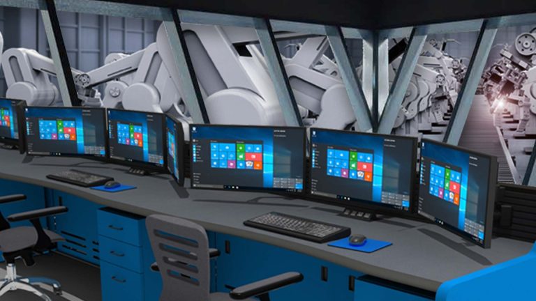 Control Room Consoles & NOC Furniture For Command Centers