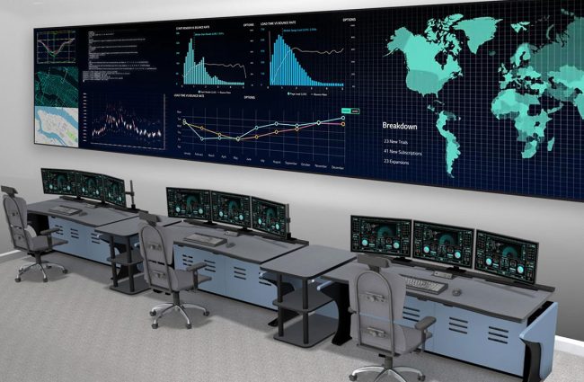 Monitor Wall Design In Technical Control Rooms - Command Watch